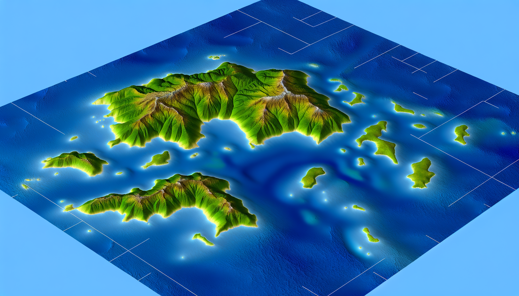 Raised Relief Maps for Teaching About Islands and Archipelagos ...